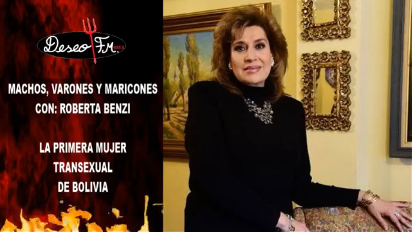 HOMENAJE PÓSTUMO-LA PRIMERA TRANSEXUAL DE BOLIVIA, ROBERTA BENZI ...